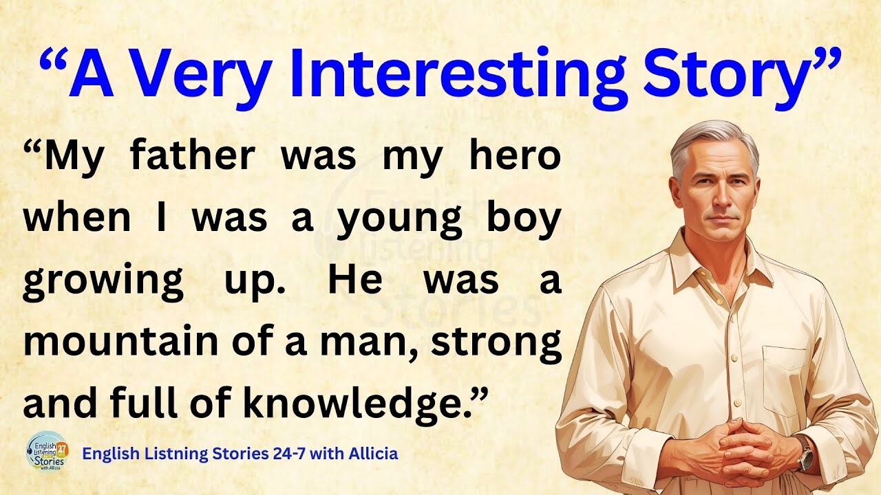 My father's Eyes || Improve Your English Story || Learn English Stories ...