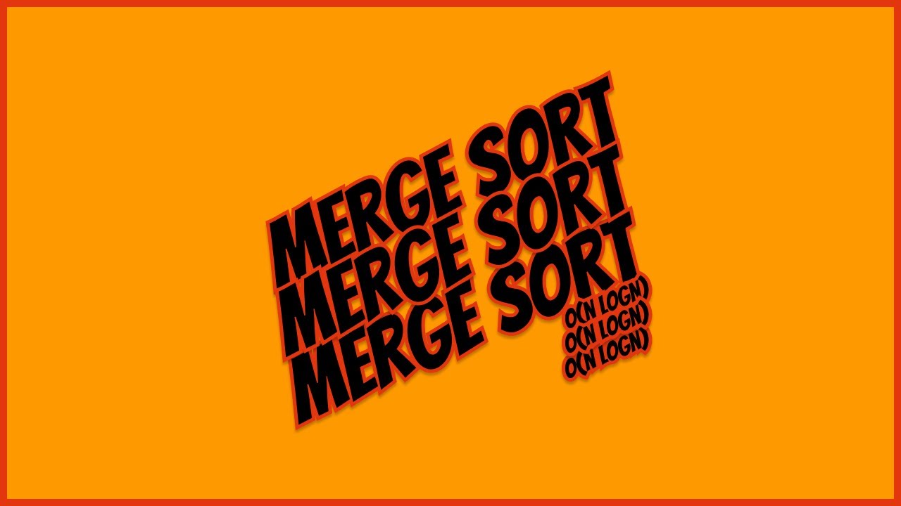 How "Merge Sort" splits and merges with grace? - YouTube