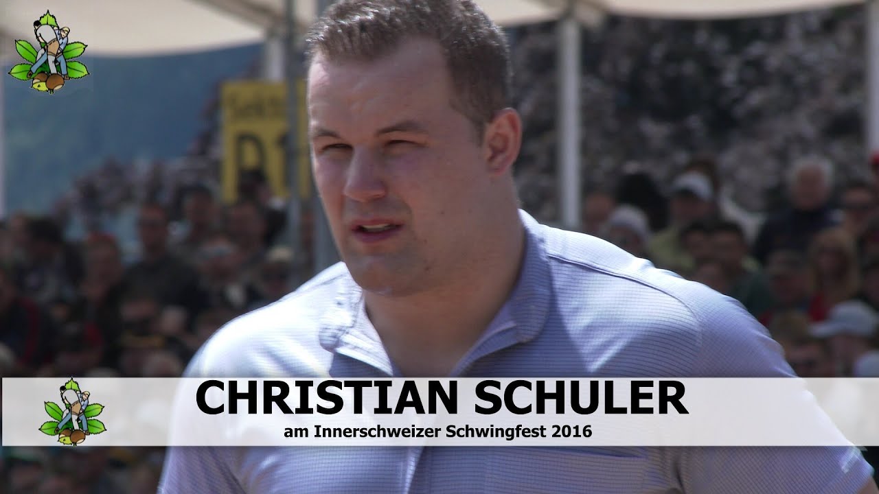 Schuler Christian am 110. Innerschweizerisches Schwingfest Einsiedeln ...
