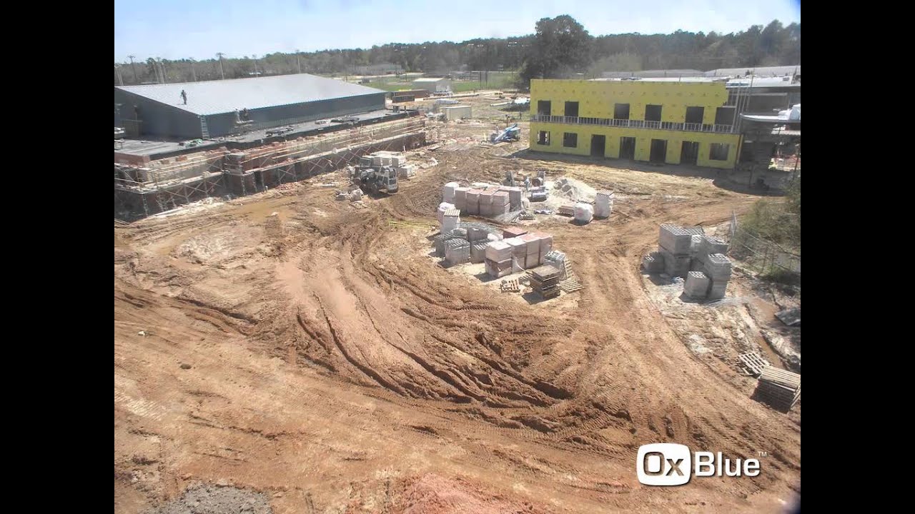 Archbishop Hannan High School Construction Time Lapse - YouTube