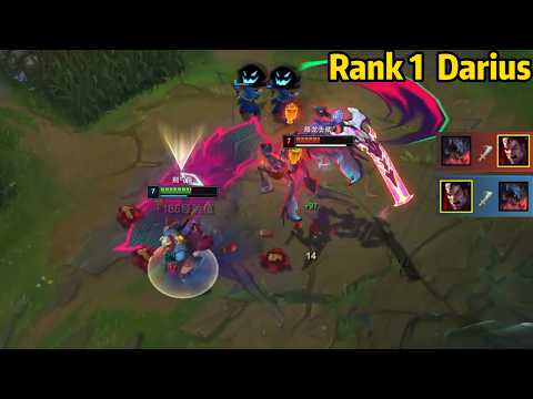 Rank 1 Darius: He Faced the Most Aggressive Aatrox OTP on Super Server!