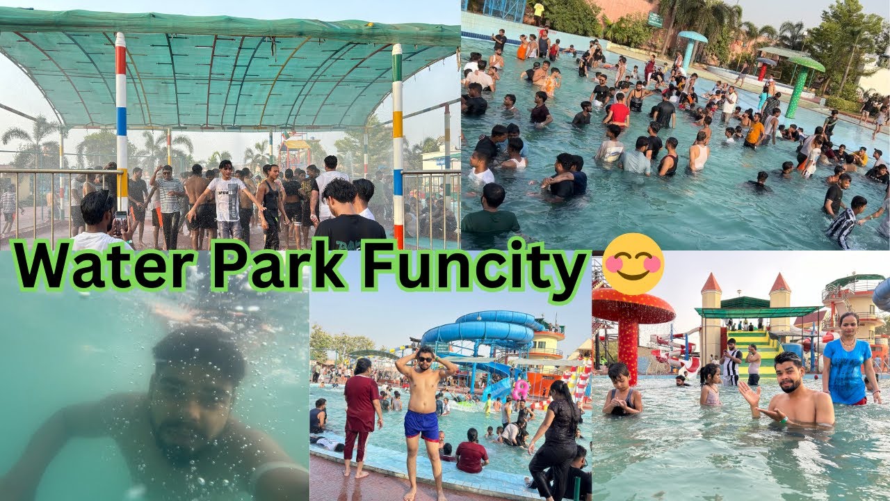 Water park funcity😊| Water park bareilly | funcity Bareilly😊| Funcity ...