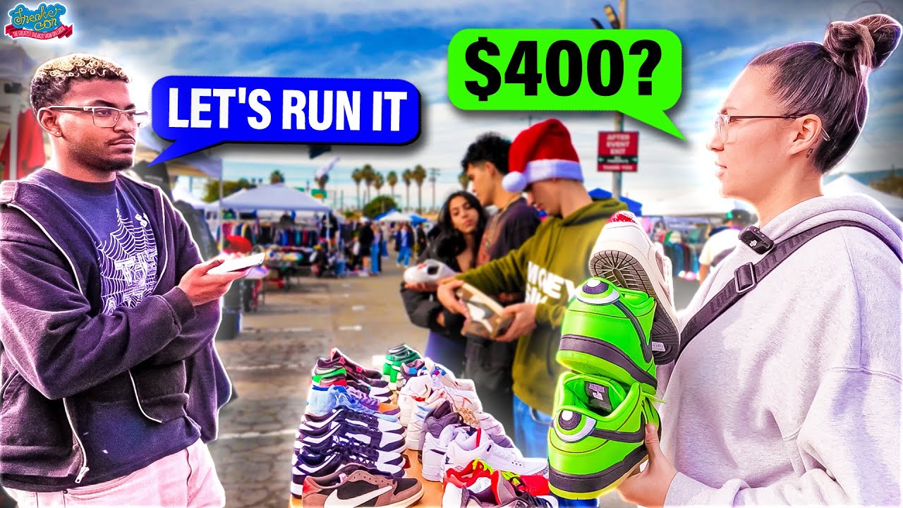 WE FOUND SO MANY GOOD DEALS AT THIS SWAP MEET... - YouTube