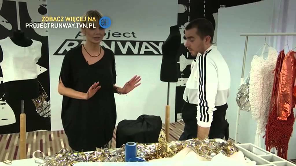Project Runway: Pies Szulim nasikał na kreację Maćka - YouTube