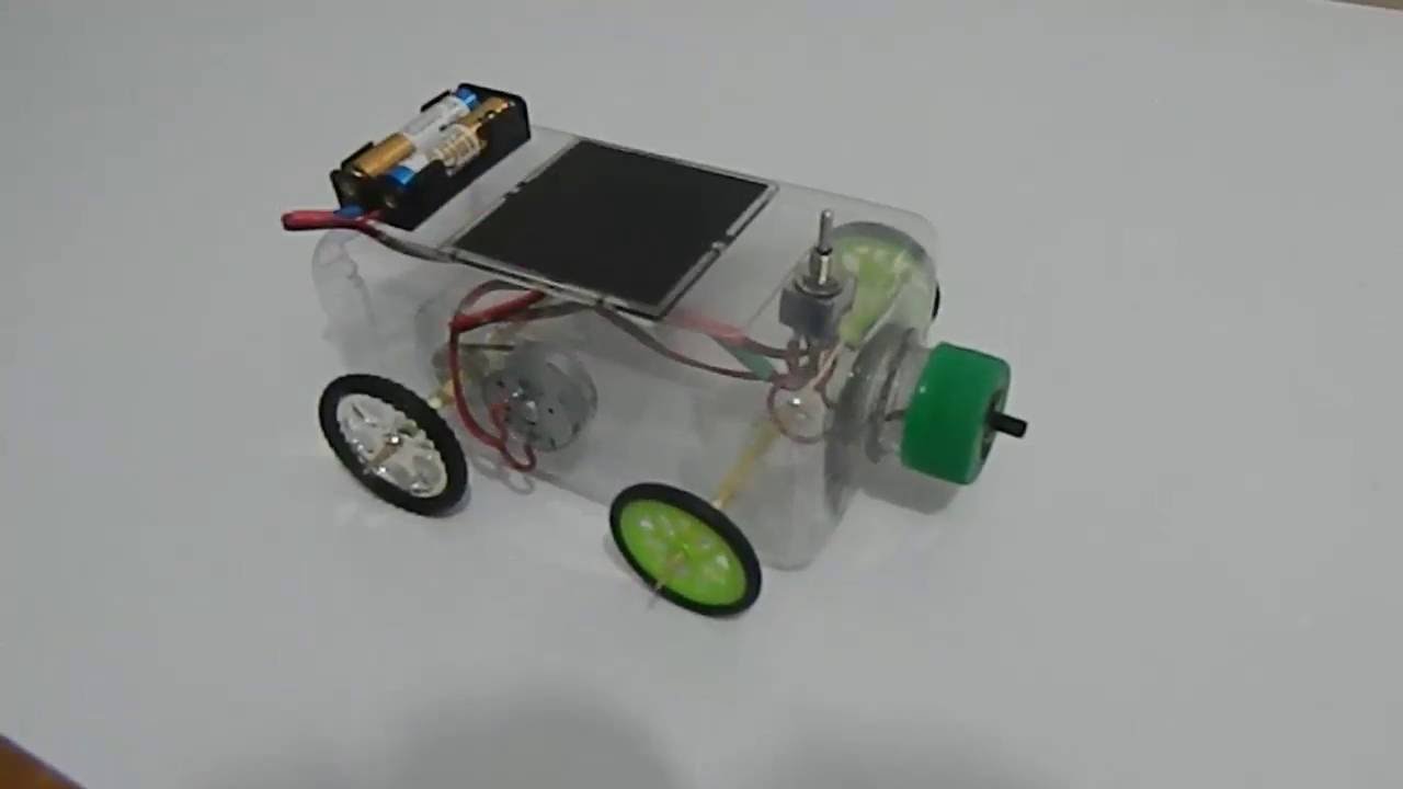Cómo hacer un carro solar - YouTube