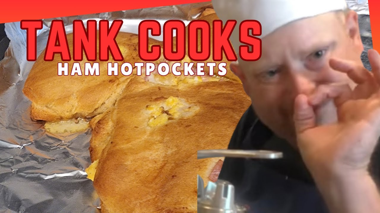 Tank Cooks Ham and Egg Hot Pockets - YouTube