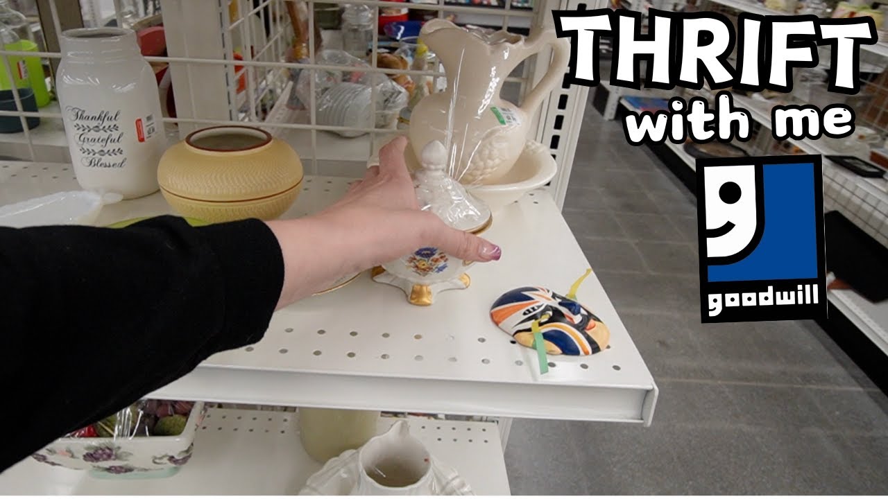 RIGHT Inside the Door! | Goodwill Thrift With | Reselling - YouTube
