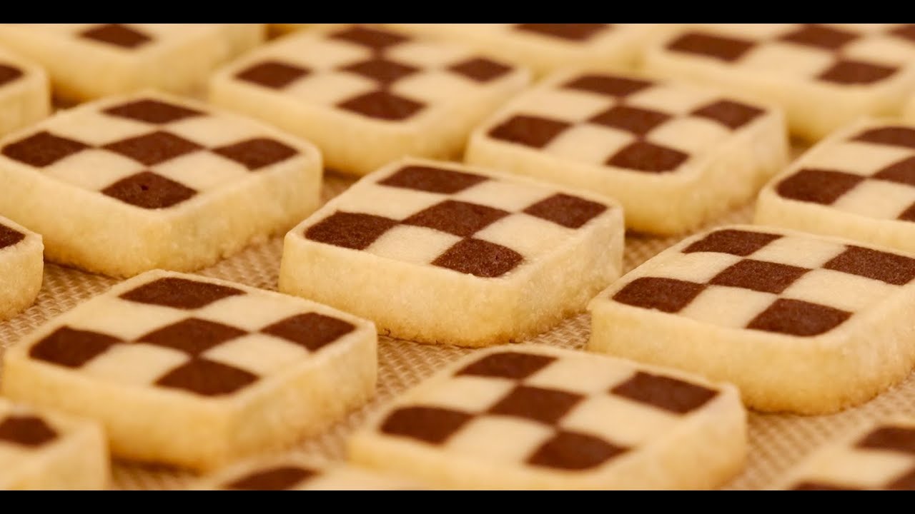 The Perfect Checkerboard Cookie l Today is Tiffany's - YouTube