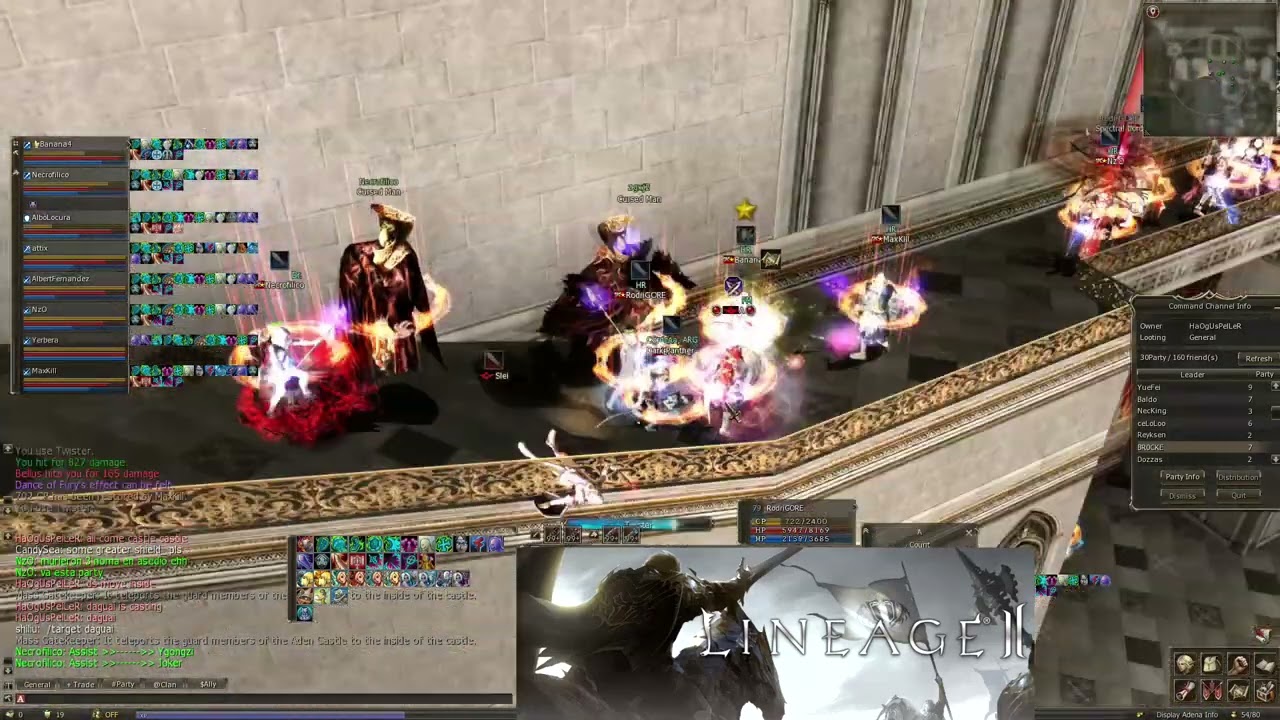 Lineage 2 Classic Club - Phantom Summoner SIEGE - YouTube