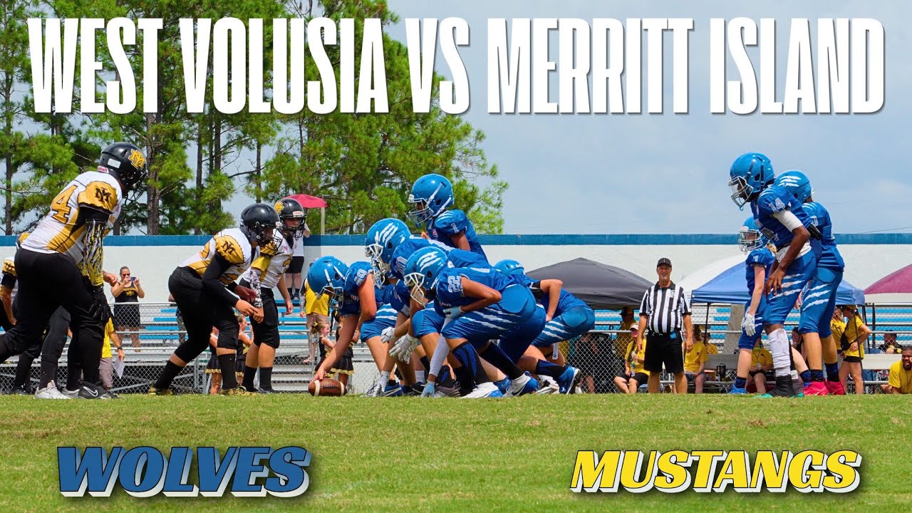 Pop Warner 12U - West Volusia vs Merritt Island - YouTube