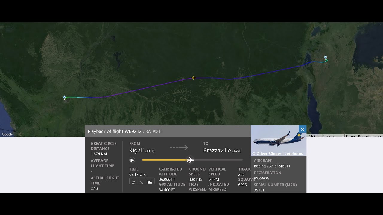 [MSFS2020] PMDGBoeing 737-8K5(BCF) Rwand Air 9XR-WW RWD9212 HRYR-FCBB ...