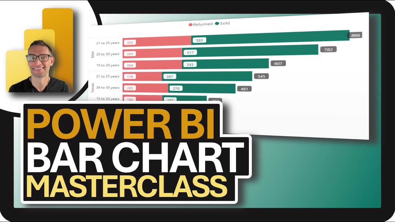 Power BI BAR CHART: PBI MasterClass!!! - YouTube