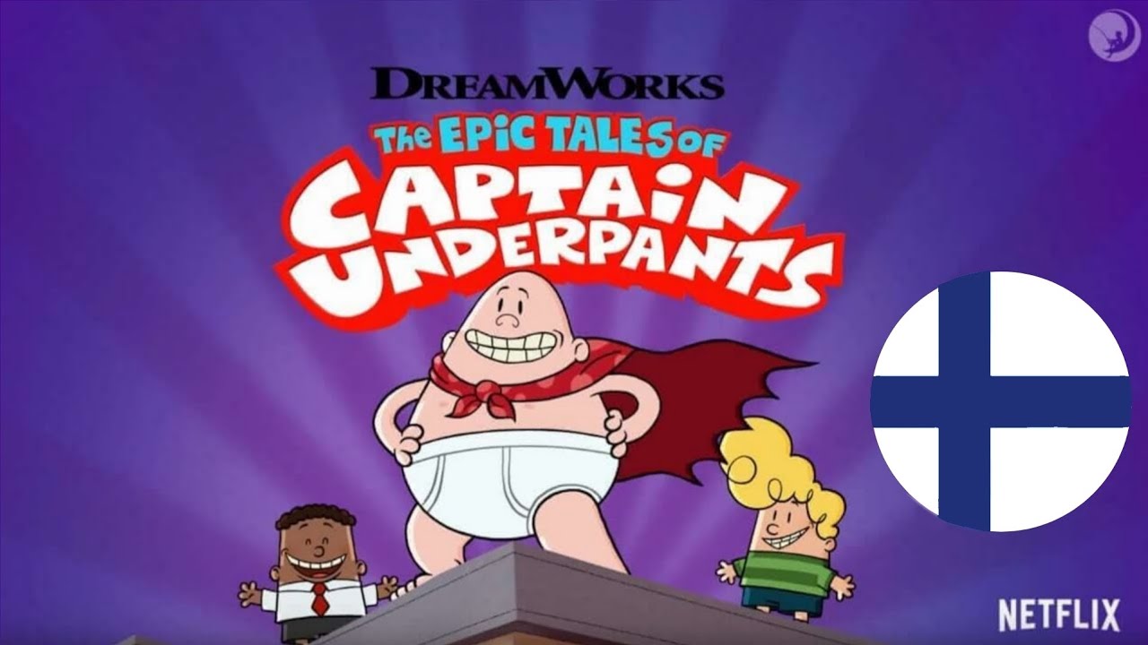 The Epic Tales Of Captain Underpants - Theme Song (Finnish, HQ)🇫🇮 - YouTube