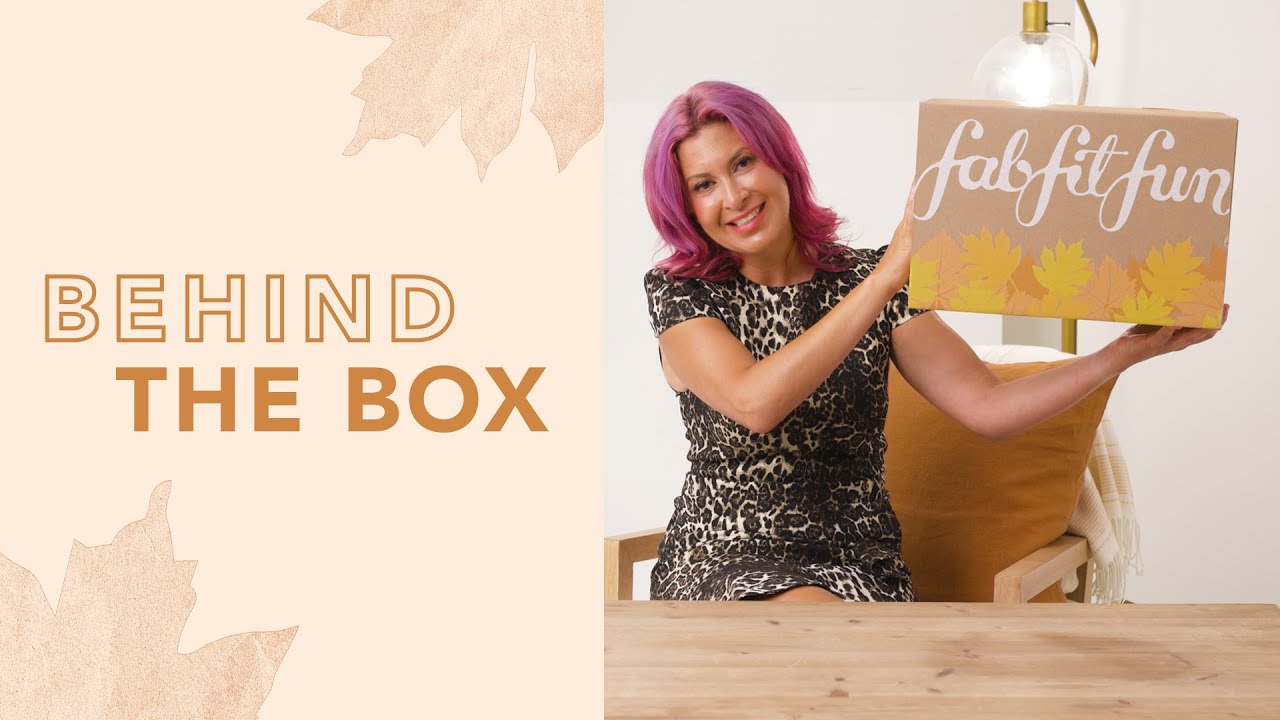 Behind the Box with Katie Kitchens | FabFitFun Fall 2021 Box - YouTube