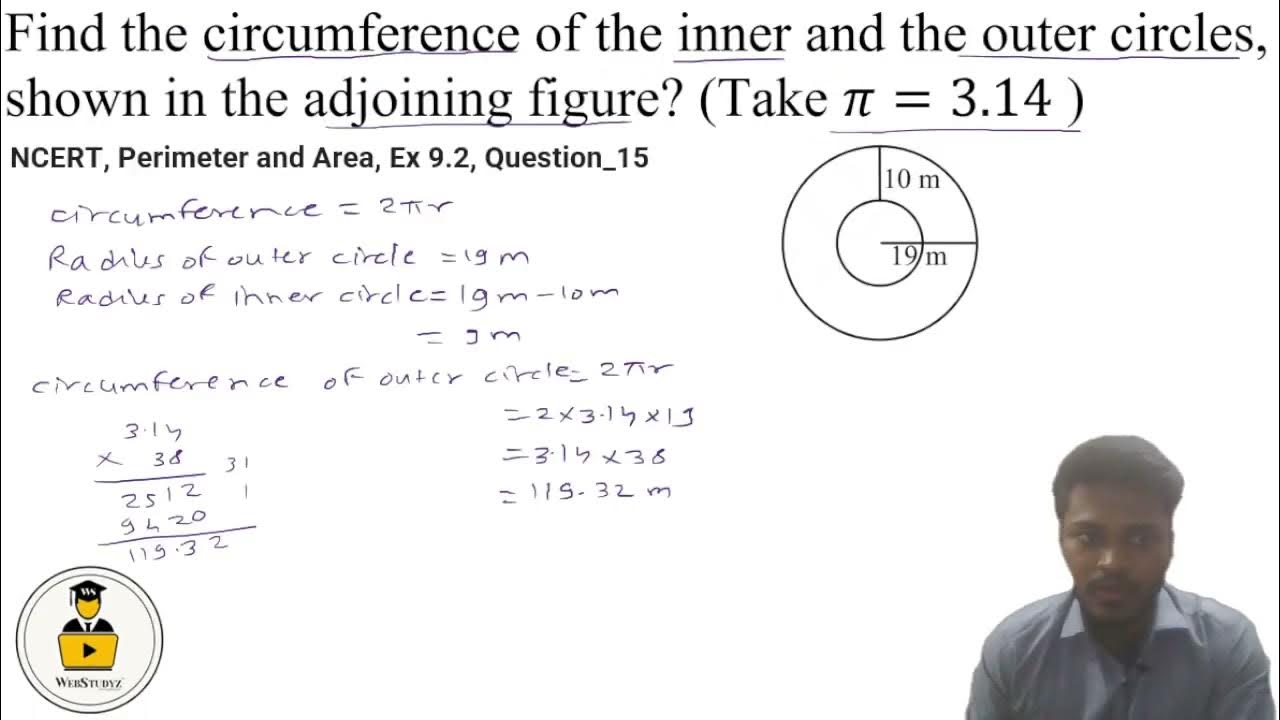 Class 7 NCERT Maths | Ch 9: Perimeter And Area | Ex 9.2 Q15 Solution ...