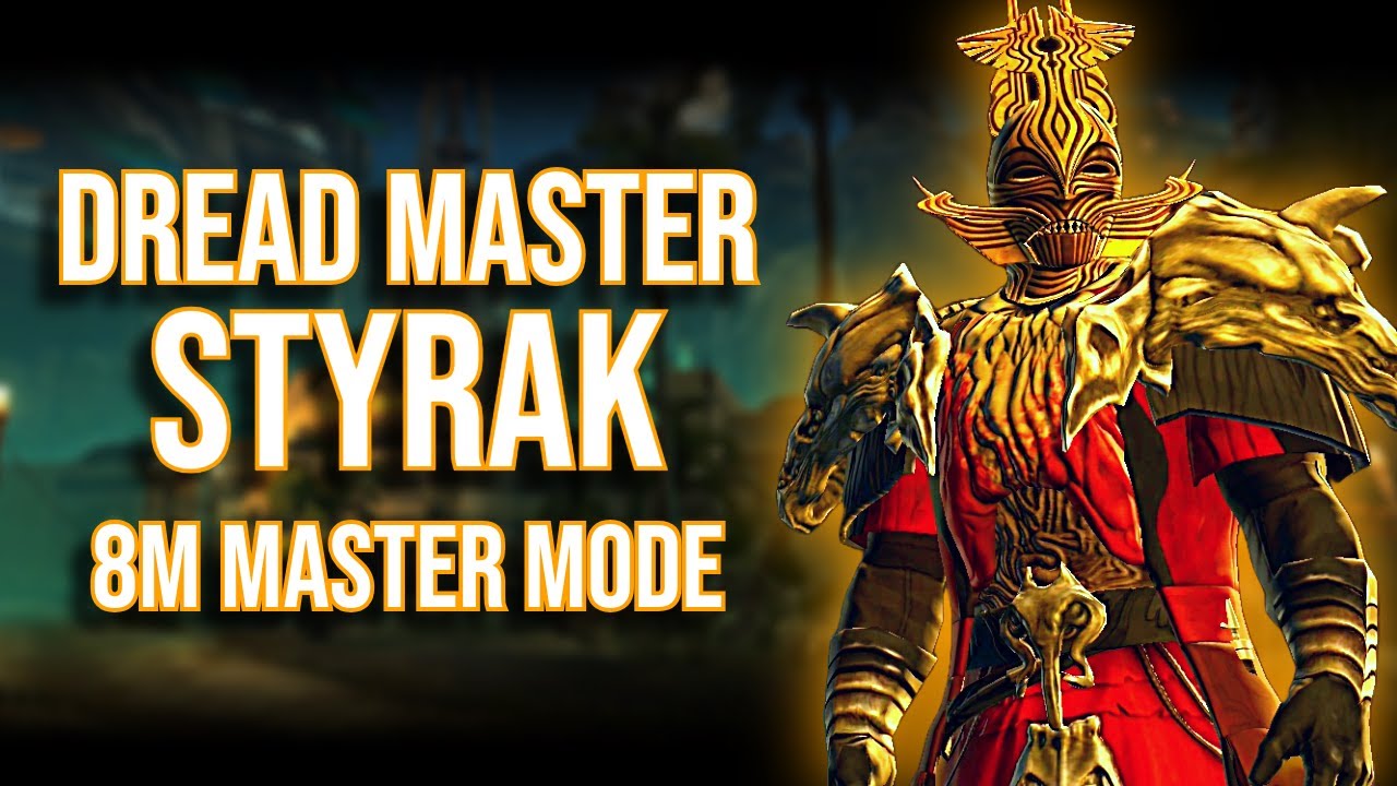 Dread Master Styrak 8M Master Mode | SWTOR - YouTube