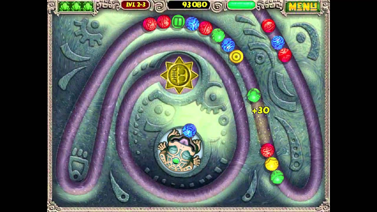 Zuma Deluxe - Level 2 - 3 - YouTube