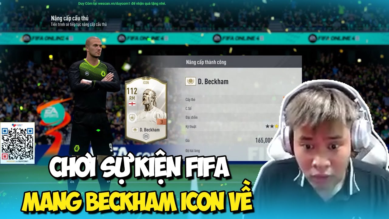 (FO4) DUY CÒM CỨU BUỔI CHƠI SỰ KIỆN FIFA BẰNG PHA ĐẬP BECKHAM ICON CỰC ...