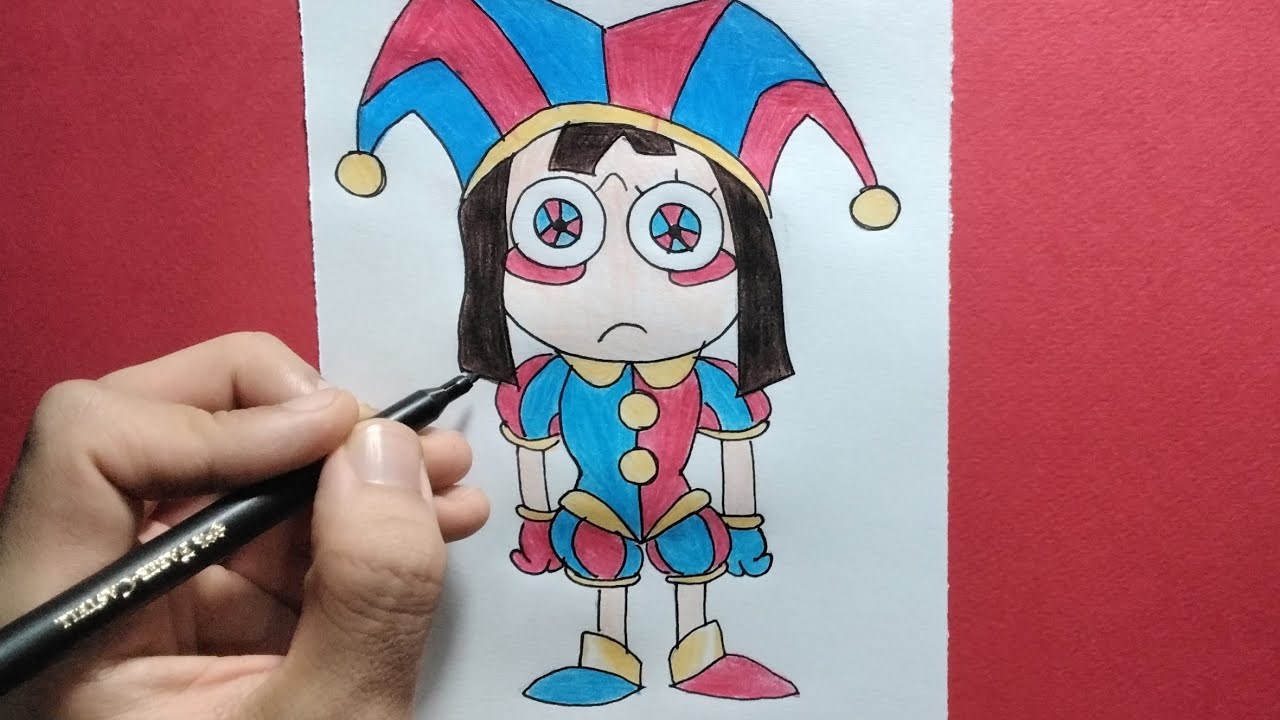How To Draw The Amazing Digital Circus 🤹‍♂️ draw - YouTube