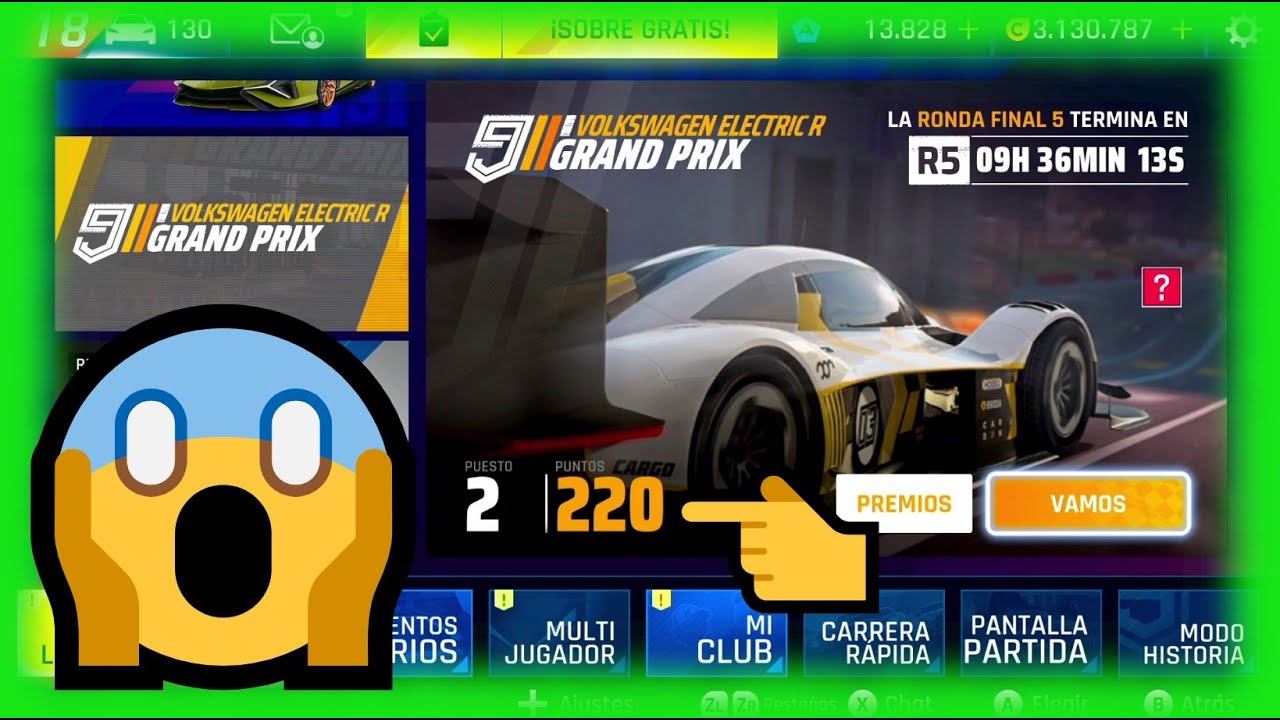 🎉R5 VOLKSWAGEN ELETRIC R🚗 GRAND PRIX | Asphalt 9 - Nintendo Switch ...