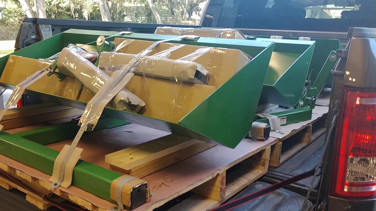 Little green monster bucket loader new shipments - YouTube