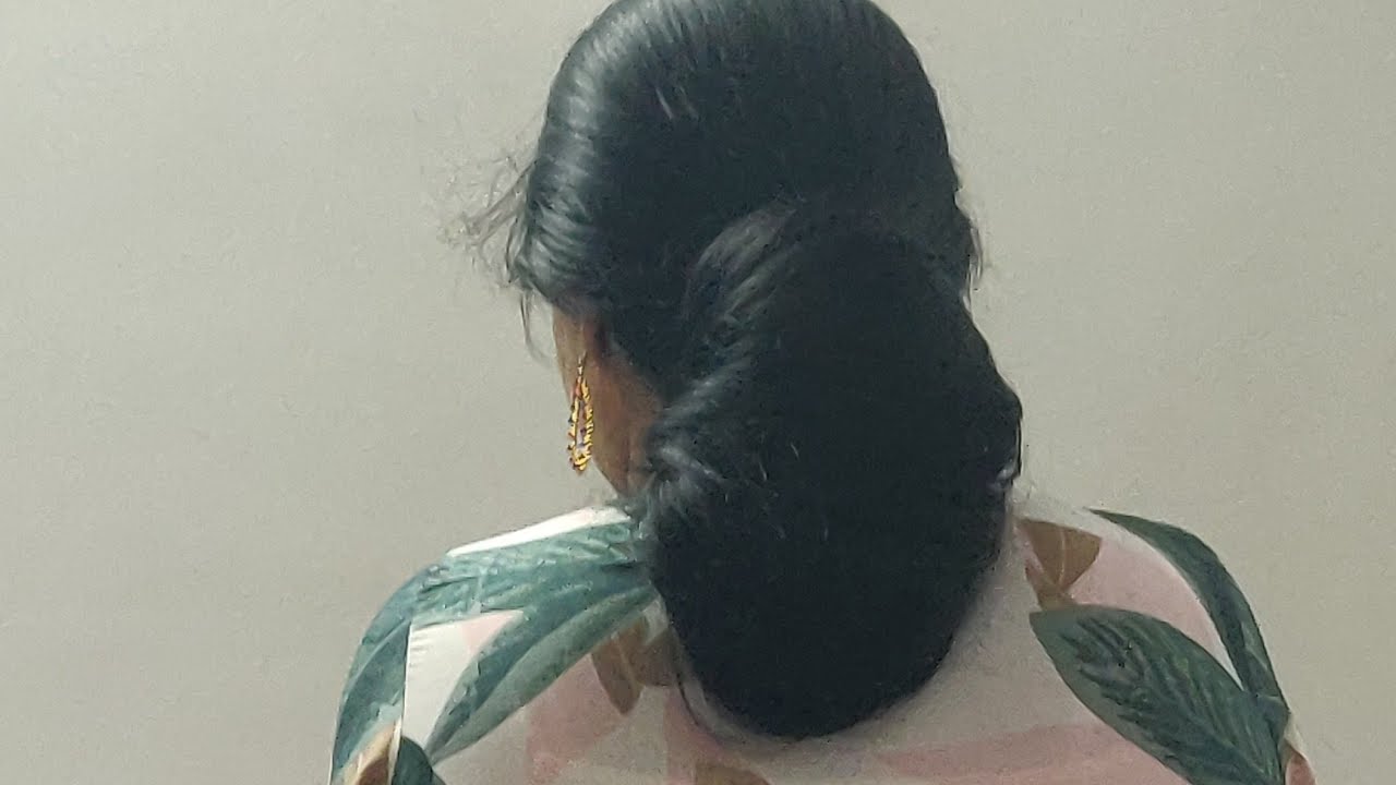 HUGE LAYER BUN FOR LONGHAIR //BEAUTIFUL HAIRSTYLE - YouTube