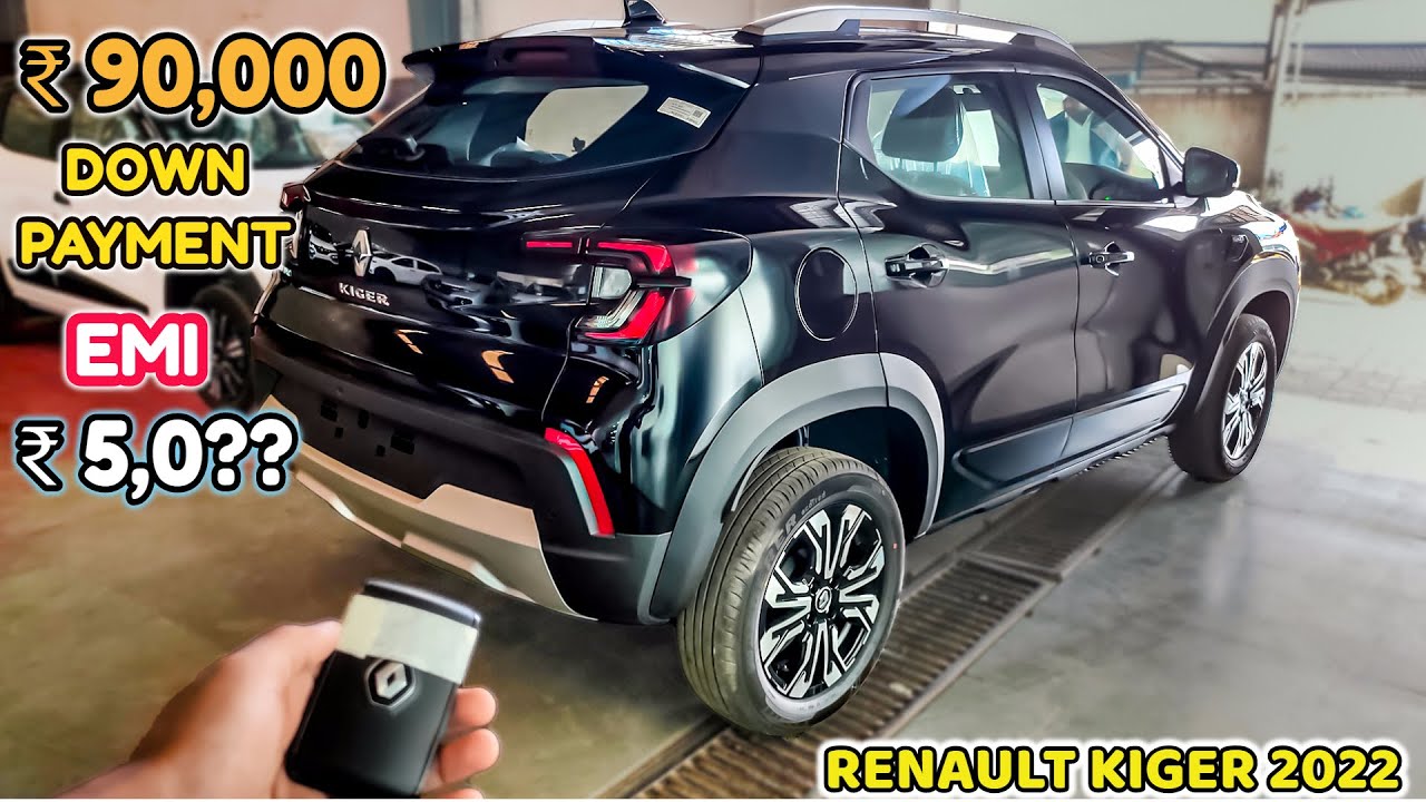 Renault Kiger 2022 || Finance details, EMI and Down Payment || Easy ...