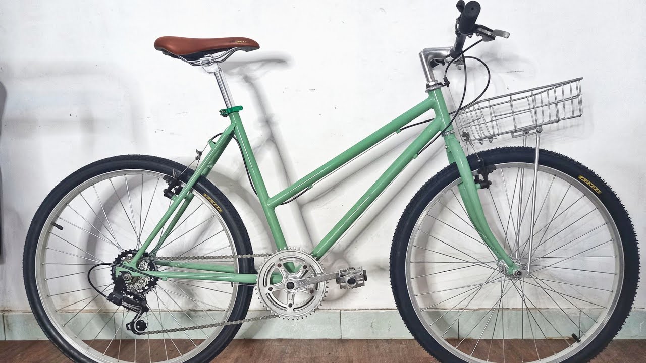 Restorasi sepeda federal lady | Green Surly | #viral #fixie #federal ...