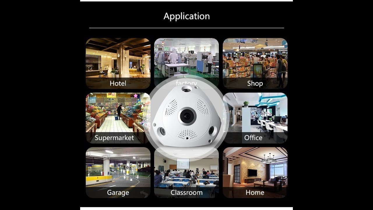 Camera IP Áp Trần Panoramic VR CAM 3D 360 XV-02AR Giá Rẻ Nhất Tphcm ...