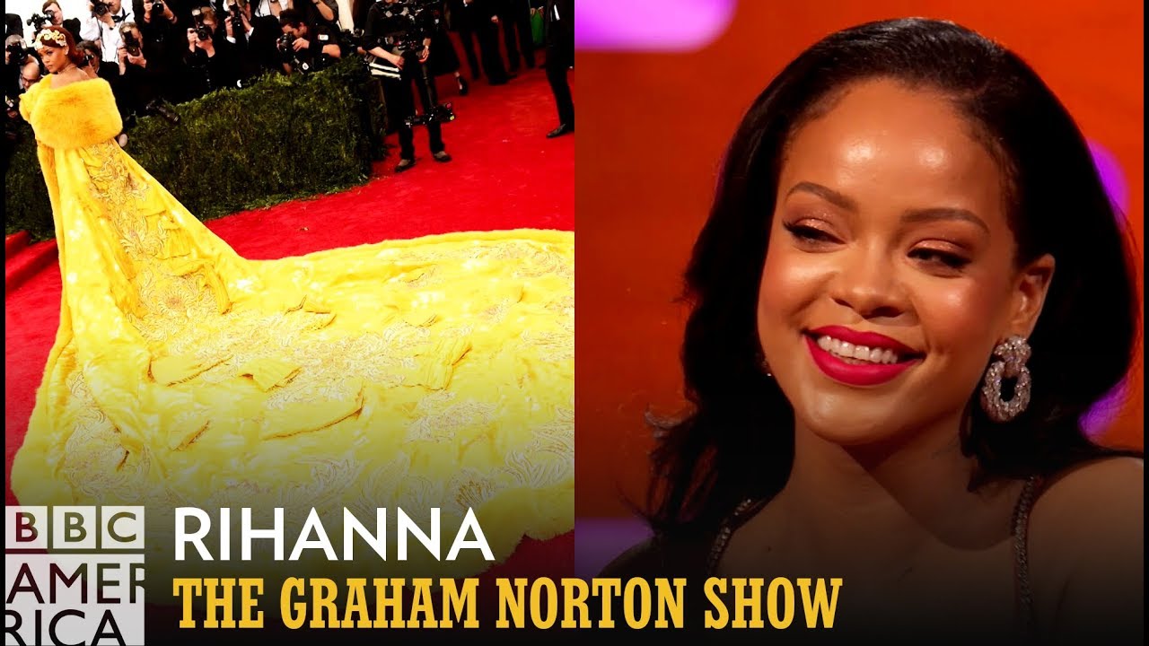 Rihanna Reveals The Trick To Wearing Her 'Met Gala' Gowns - The Graham ...