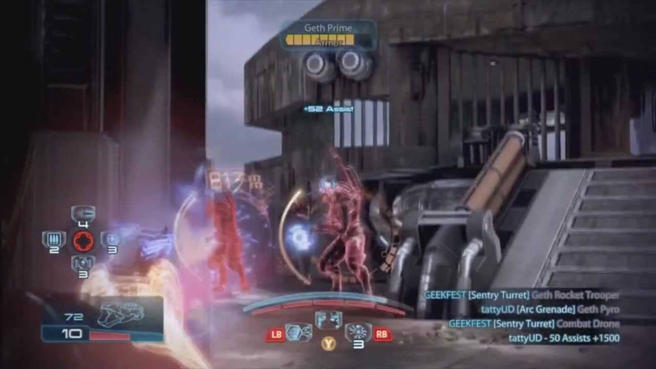 Team AreleX presents - Quarian vs Geth Hydra Arc Pistol Showdown (Gold ...