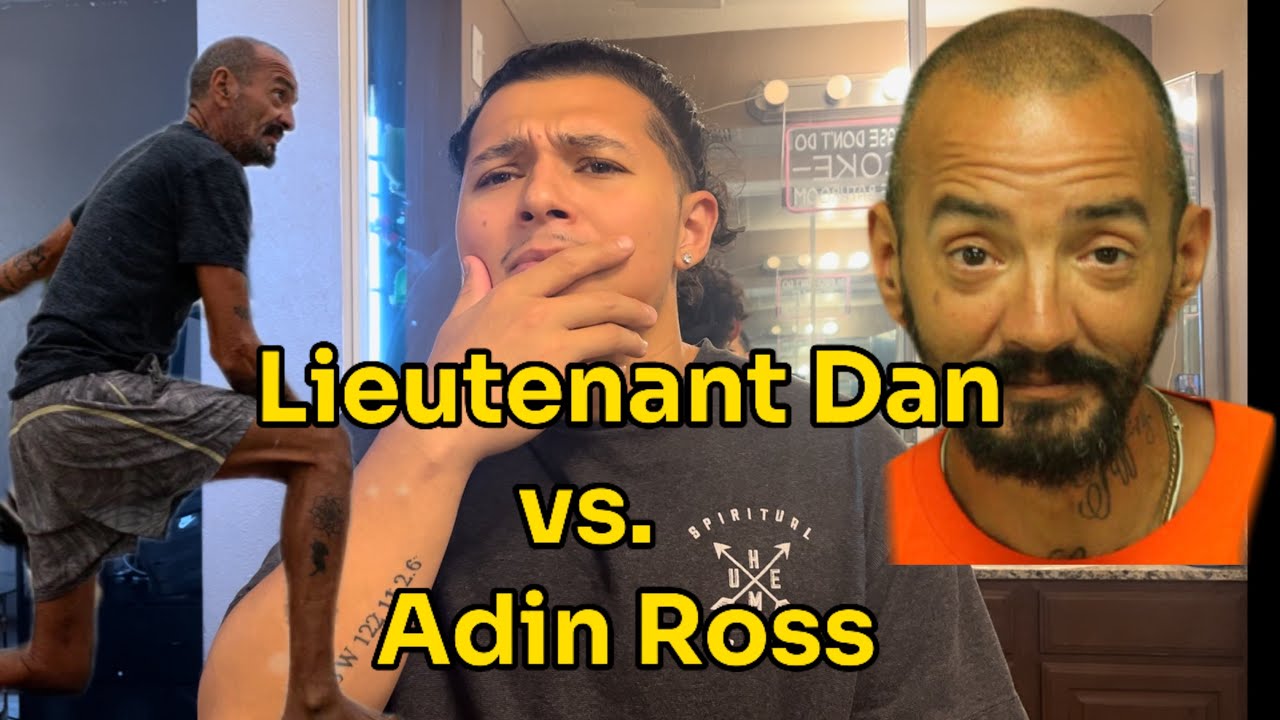 Adin Ross vs. Lieutenant Dan *Reaction Video* - YouTube