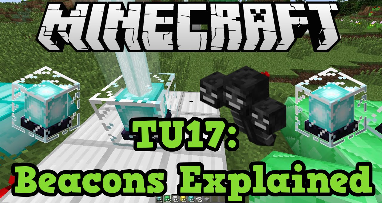 Minecraft Xbox + PS3 + PS4: TU18 Beacons Guide - YouTube