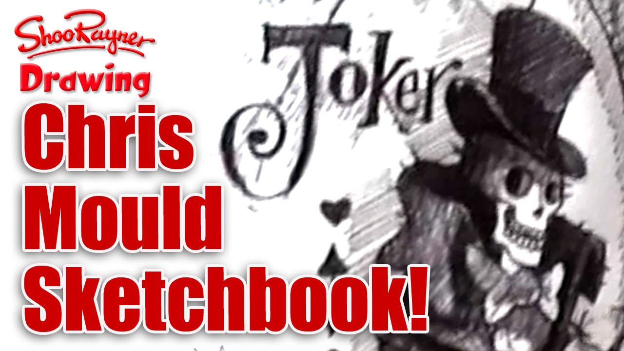 Look inside Chris Mould's Amazing Gothic Sketchbook - YouTube