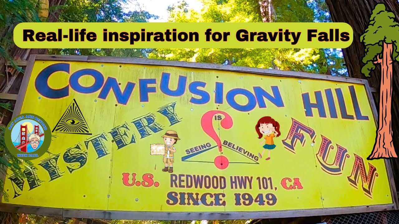 Gravity Falls Cartoon Inspiration Confusion Hill 2023 - YouTube
