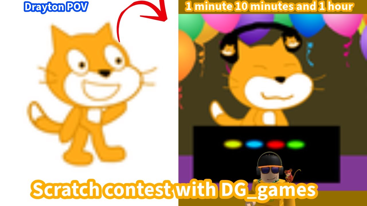 Scratch contest with DGgames! | Theme: Scratch cat - YouTube