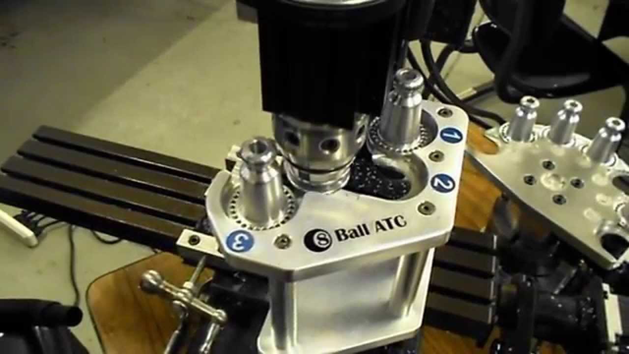 8 Ball 3 tool Automatic Tool Changer ATC - YouTube
