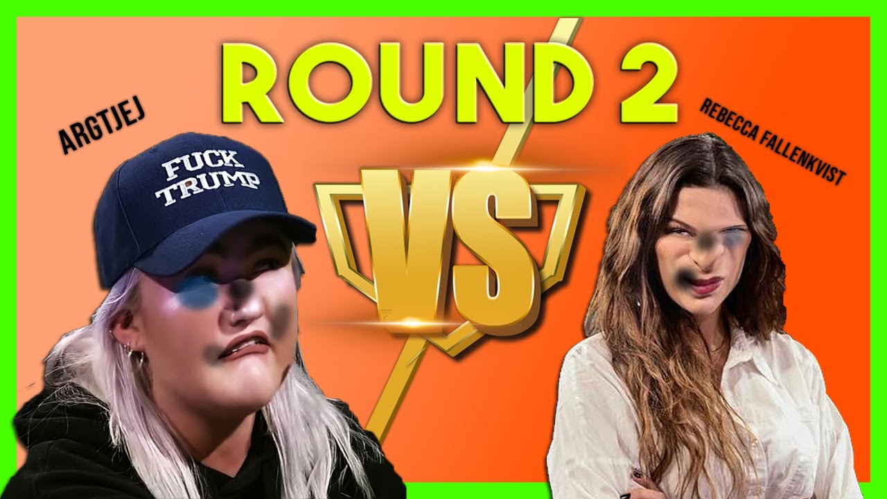 ARGTJEJ vs Rebecca (Riks) | ROUND 2 - hos @Reallokal | Gullers reagerar ...