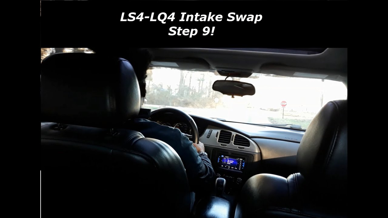 LS4-LQ4 Intake Swap Step 9 - YouTube