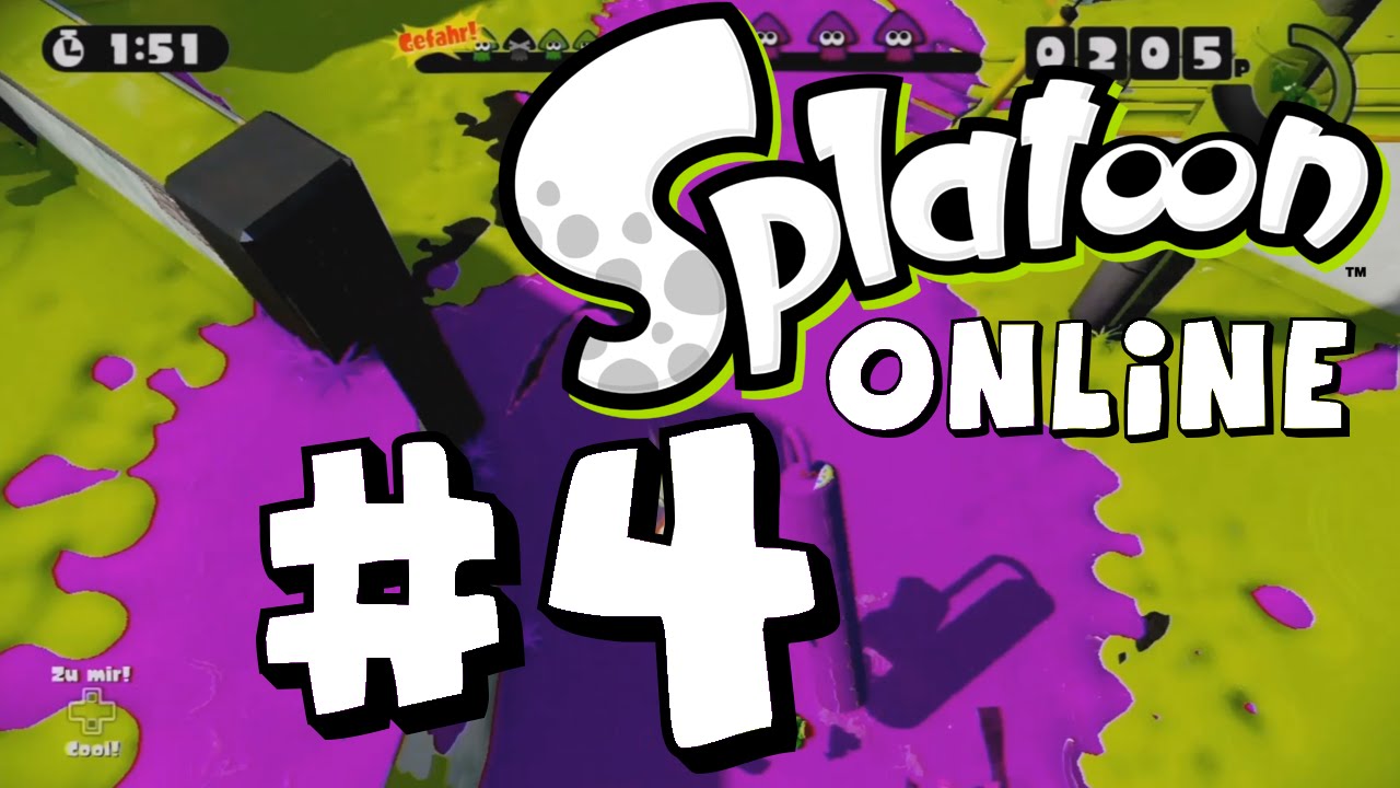 Splatoon ONLINE - #4 - Der Medusa-Klecksroller! [HD] - YouTube