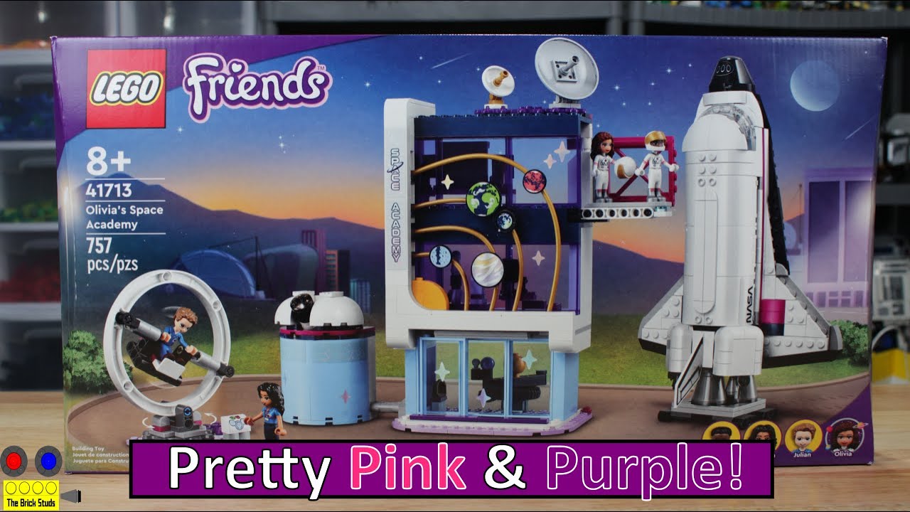 Lego Friend's Olivia's Space Academy #41713 REVIEW! #lego #review ...