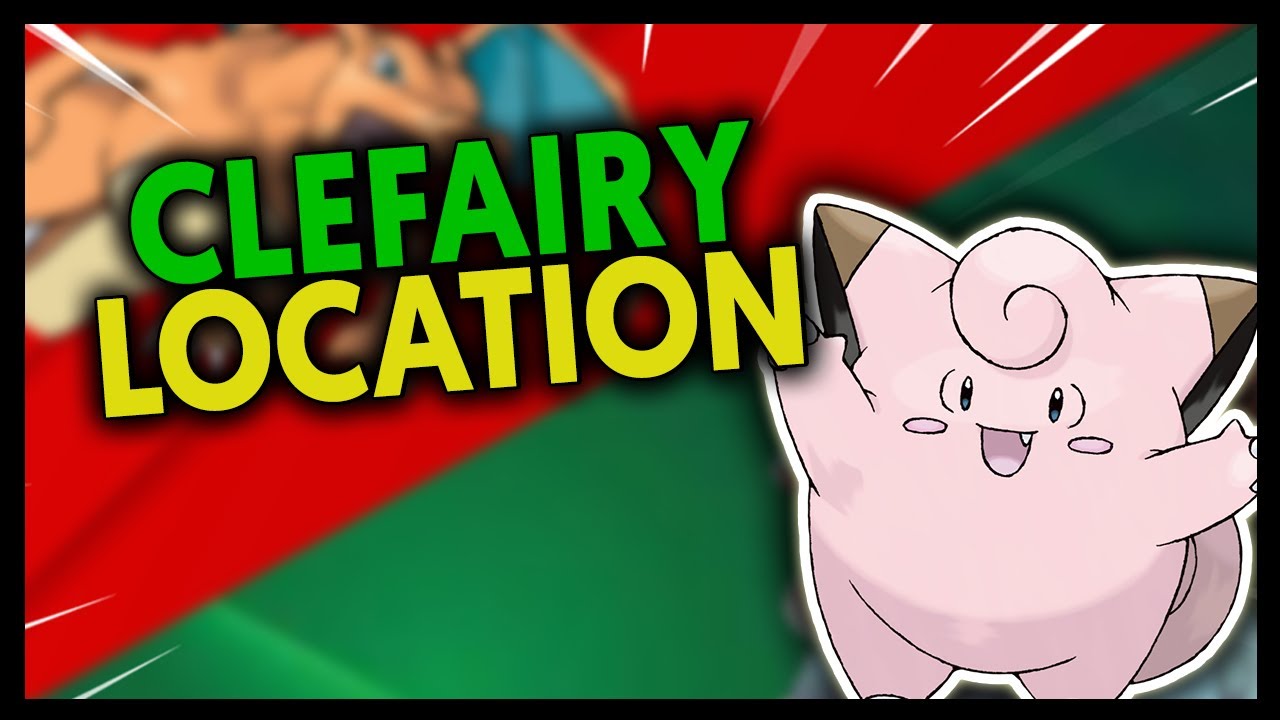 WHERE TO FIND CLEFAIRY ON POKEMON FIRE RED AND LEAF GREEN - YouTube