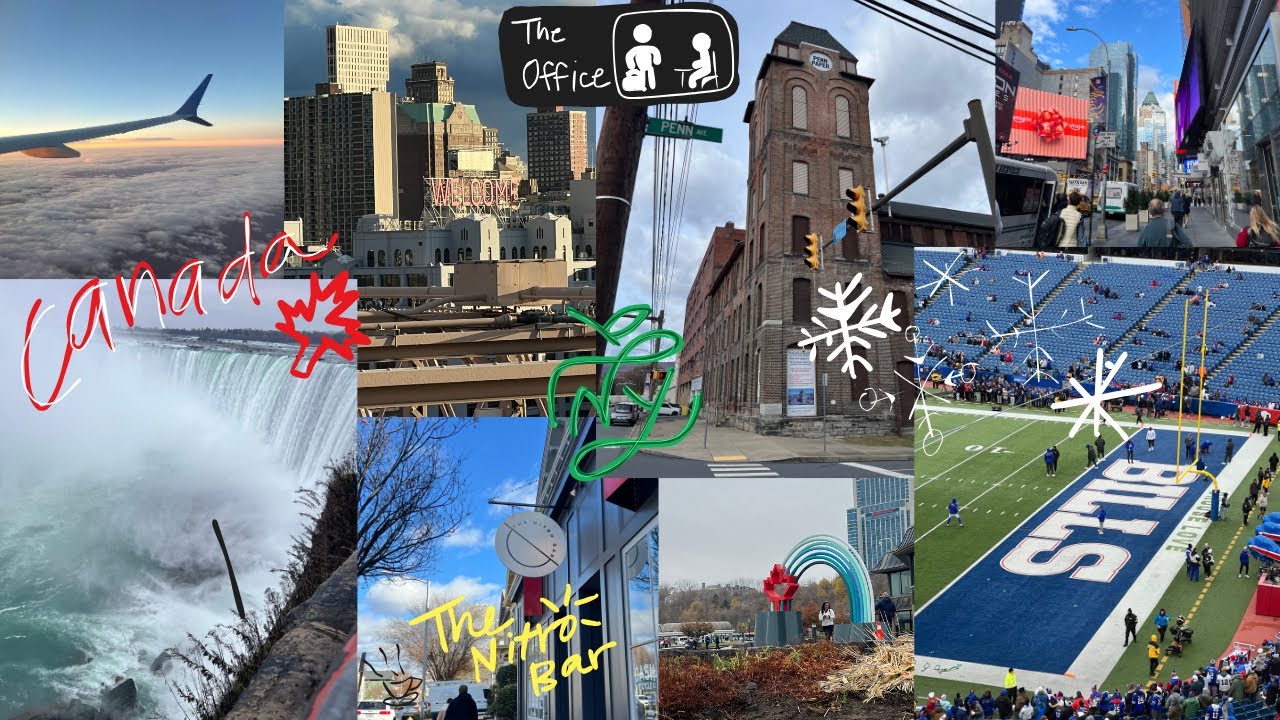 Ep.1- My first video!!!!! I go to NYC, Canada, and my first Bills game ...