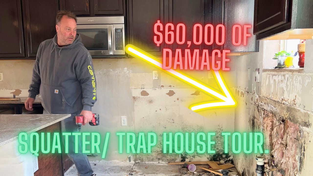 SQUATTER / TRAP HOUSE. THIS IS THE WORST WE HAVE EVER SEEN - YouTube