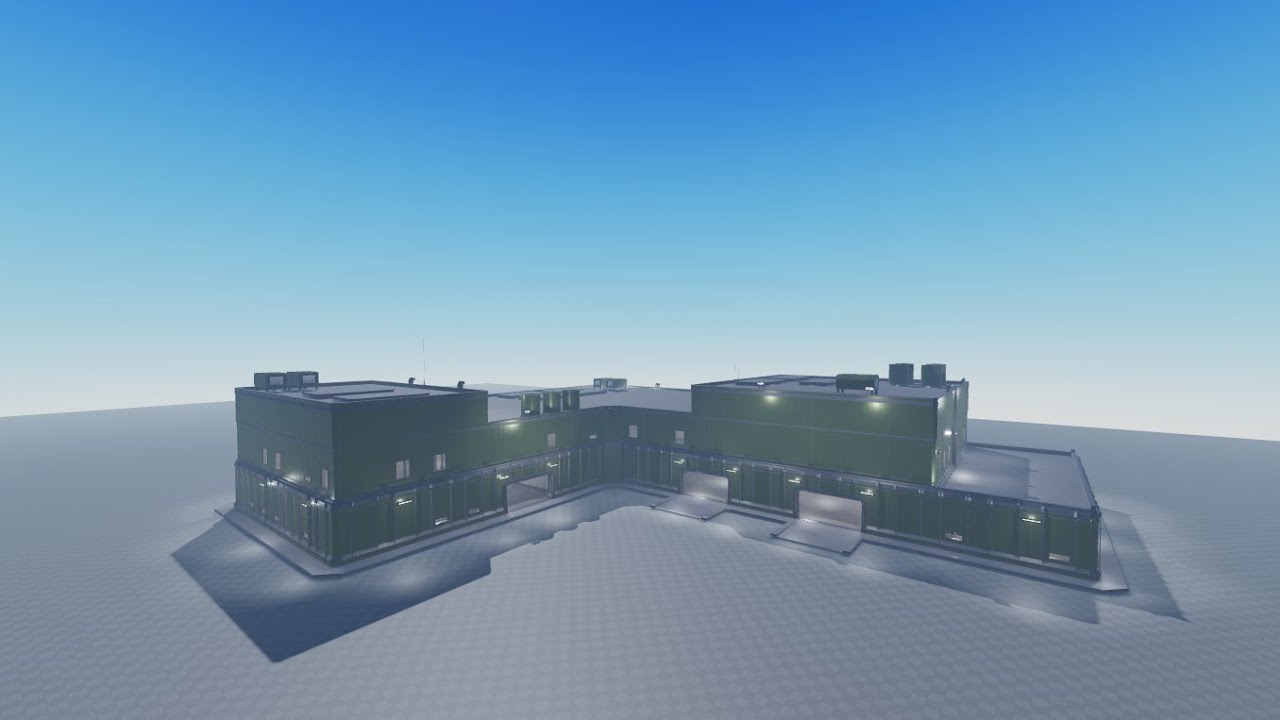 UNSC BASE - ROBLOX BUILDING TIMELAPSE 5 - YouTube