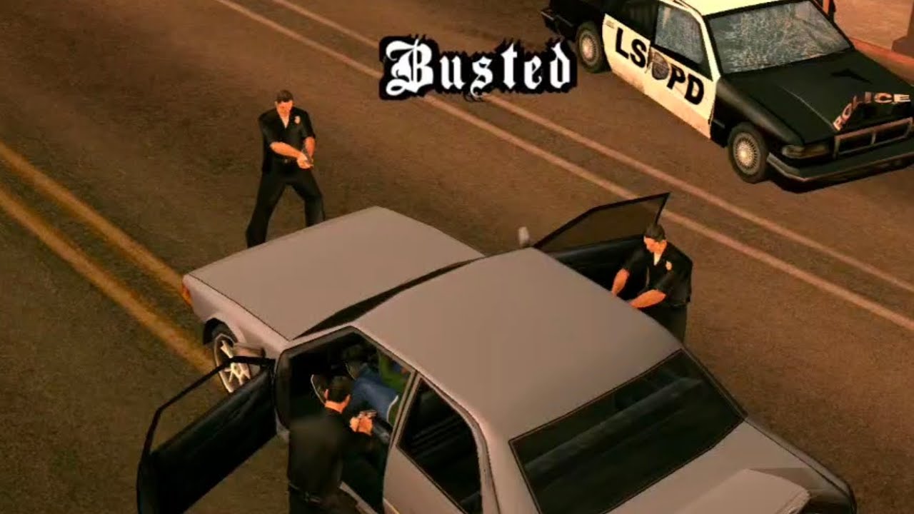GTA: San Andreas - Busted Compilation Part #28 - YouTube
