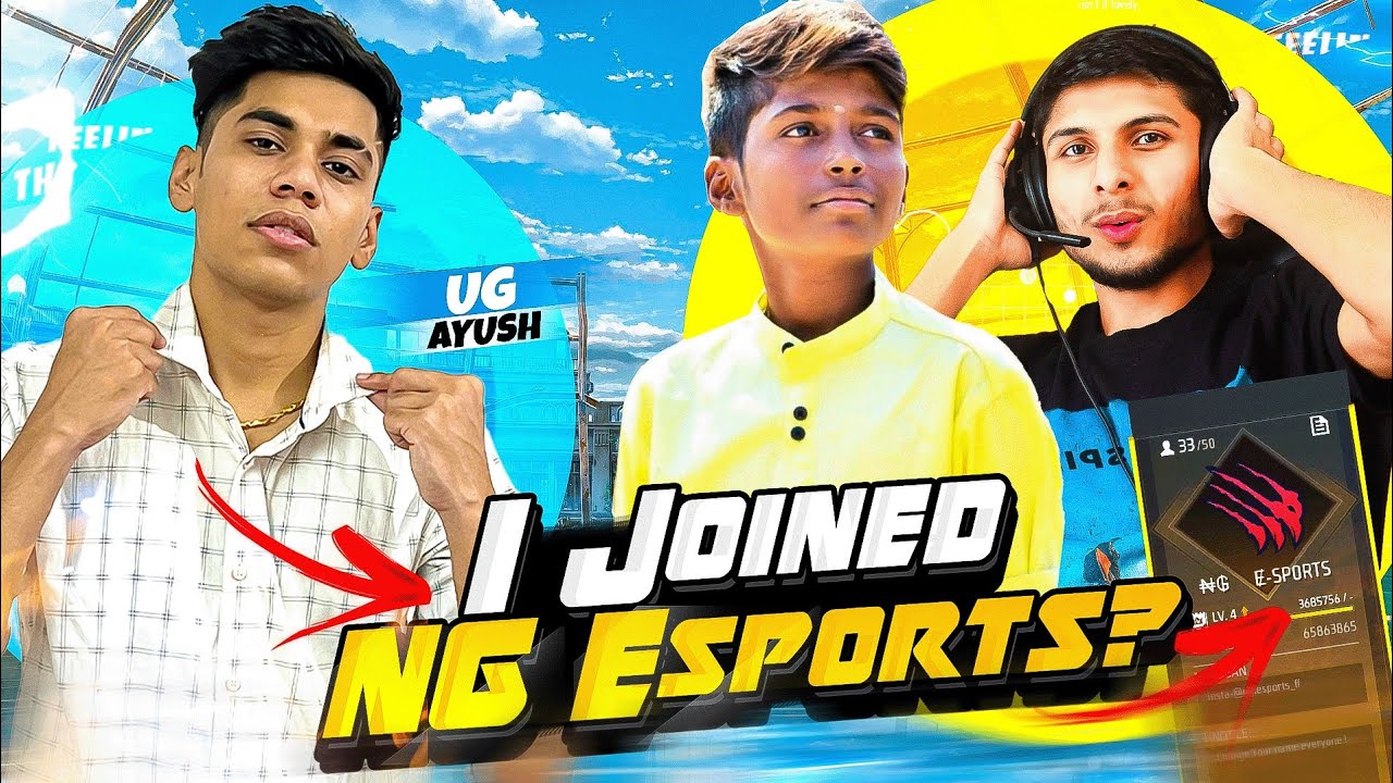 Finally I Joined NG Esports🇮🇳💖 - YouTube