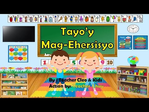 Tayo'y Mag-Ehersisyo by Teacher Cleo & Kids - YouTube