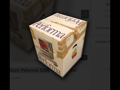 Apple Performa Macintosh Peforma 5200 - YouTube