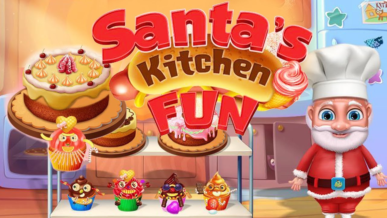 Santa's Kitchen Story || Kitchen Activities For Kids || Santa's Kitchen ...